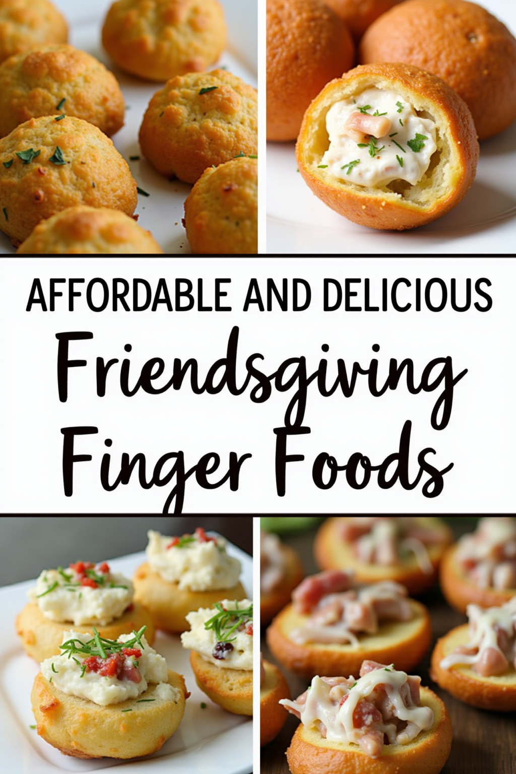 Festive & Affordable: 25+ Elegant Friendsgiving Finger Foods That ...