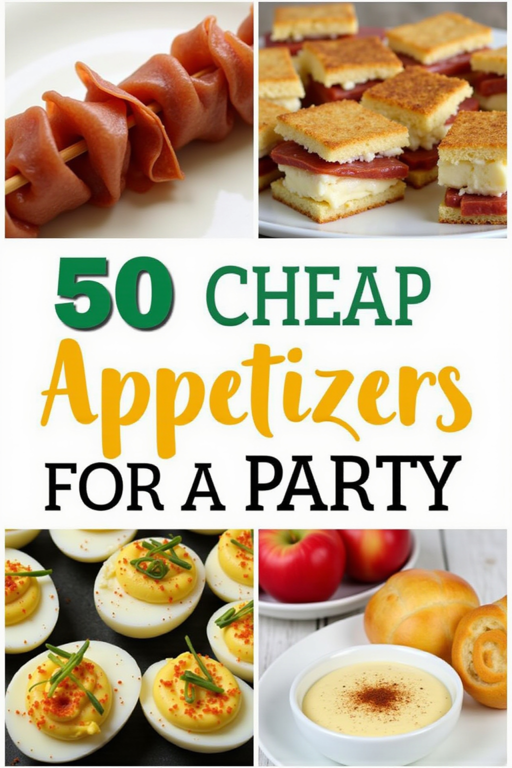Party Perfection on a Budget: 50 Delicious & Affordable Appetizers to ...